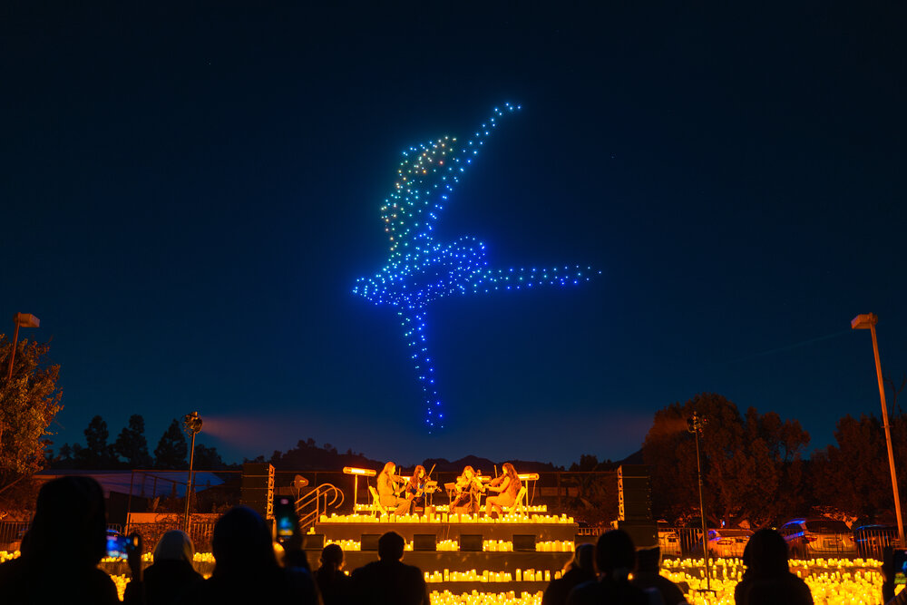 Lyon accueille DroneArt Show, un concert aérien mêlant musique classique et technologie | Espace ...